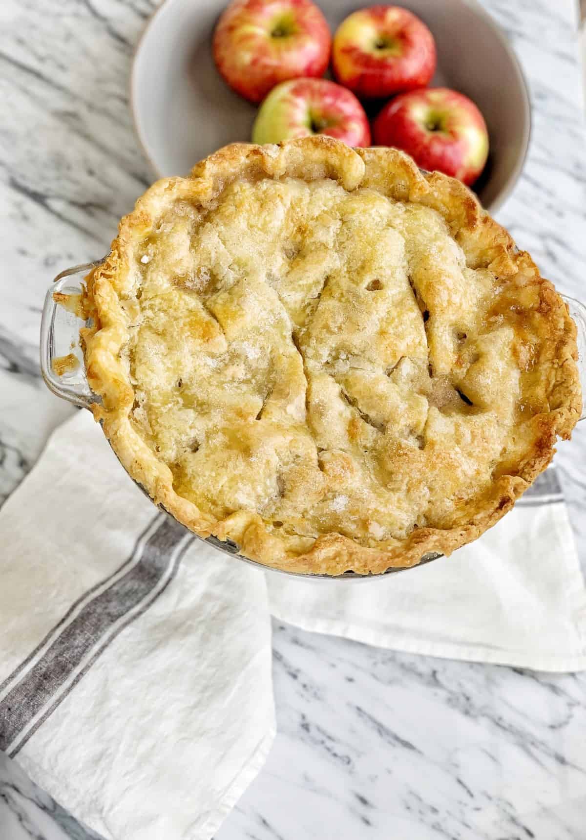 American Apple Pie Recipe Apple Pie With Nutmeg | Tastes Of Lizzy T