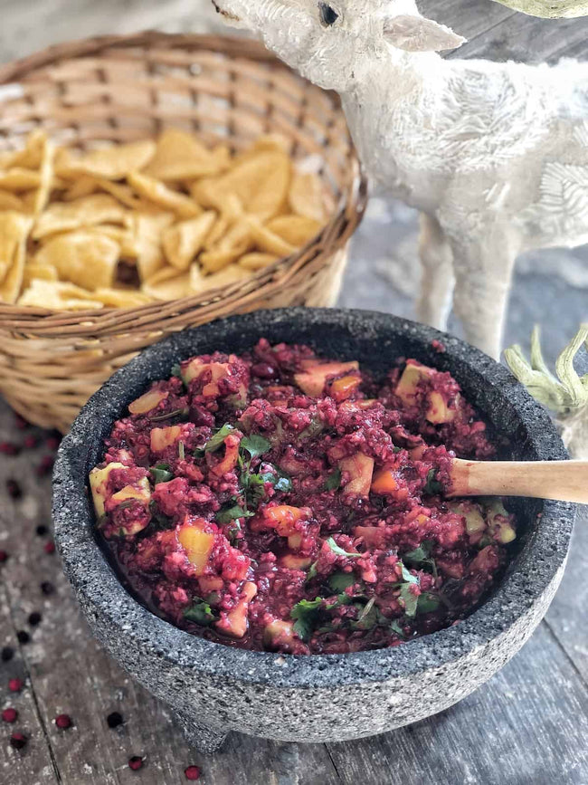 Christmas Cranberry Avocado Salsa – The Food Nanny
