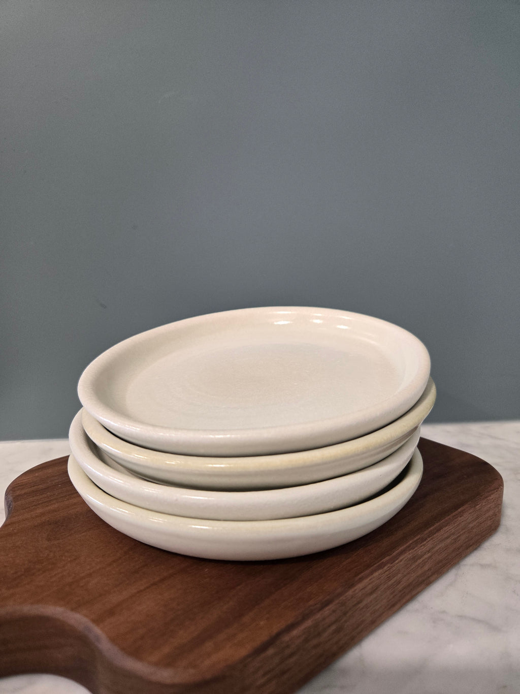 FN Mini Plate, Rustic White (4-Pack) – The Food Nanny